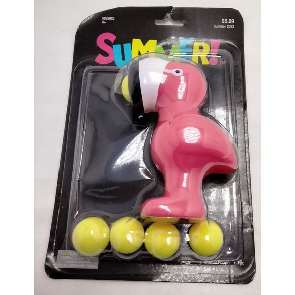 Toys | Pink Flamingo Animal Popper Squeeze Toy Summer Play Beach Pool ...